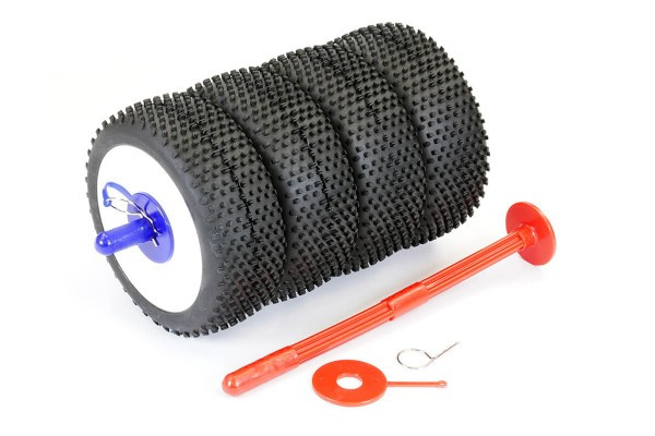 Fastrax 1/8th Wheel Holder (2), FAST225M